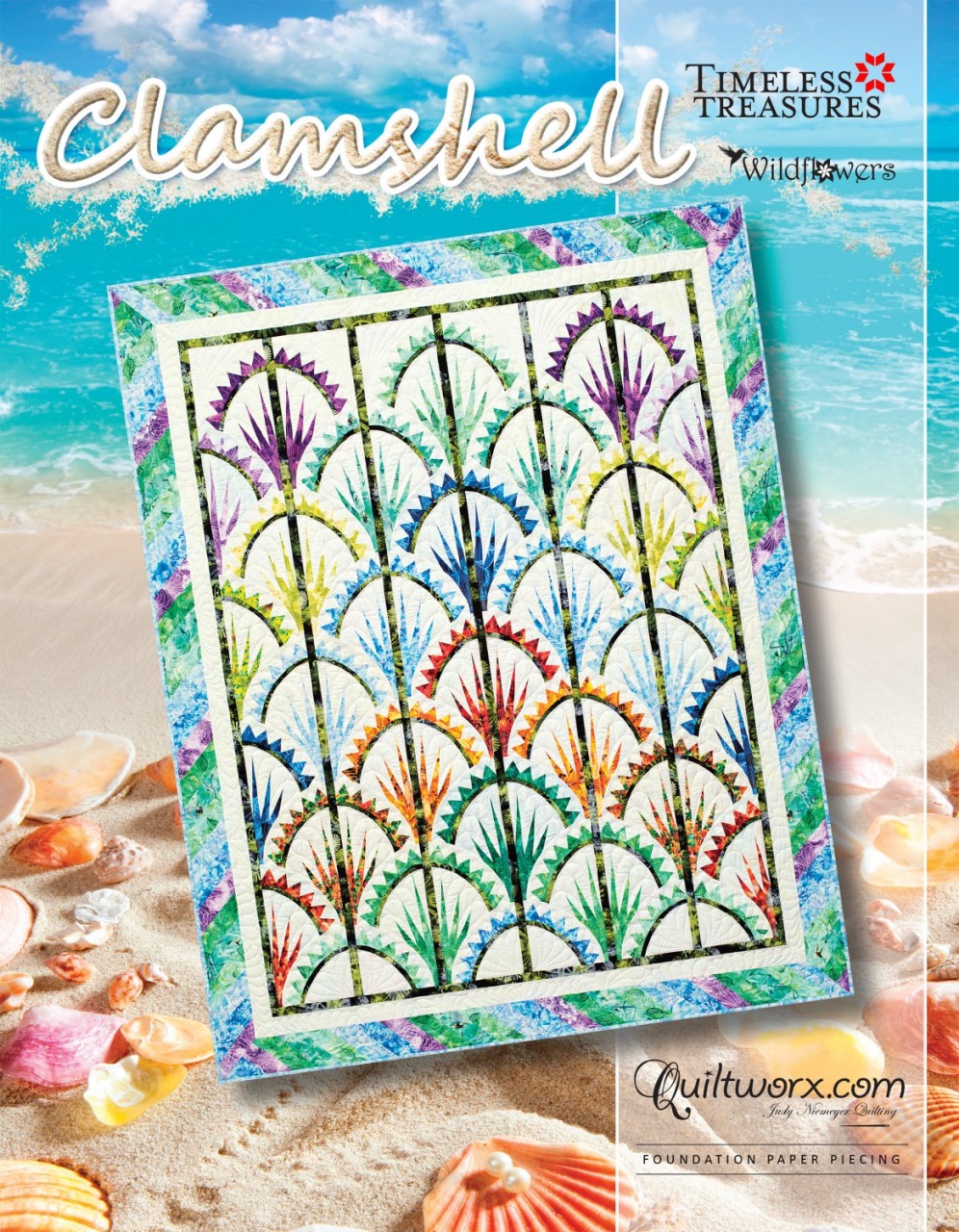 Clamshell von Judy Niemeyer | CoRo's - Patchwork & Nähdesign